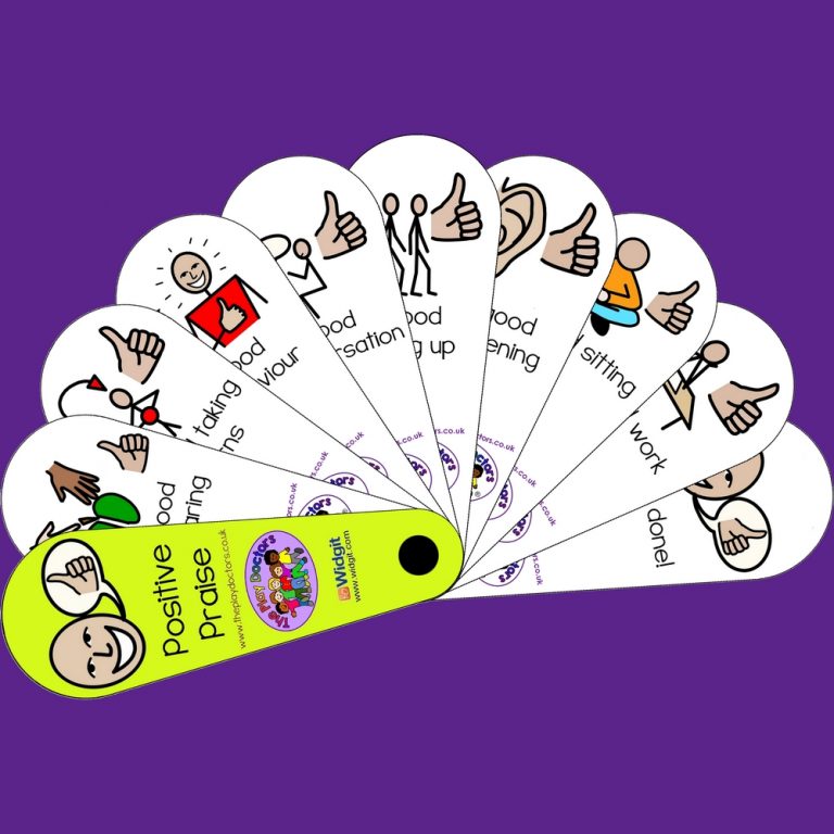 Behaviour Fans 8 Pack Mixed Set - The Play Doctors